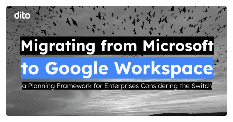 Migrating from Microsoft to Google Workspace - Planning Guide for ... Migrating from Microsoft to Google Workspace - Planning Guide for ...