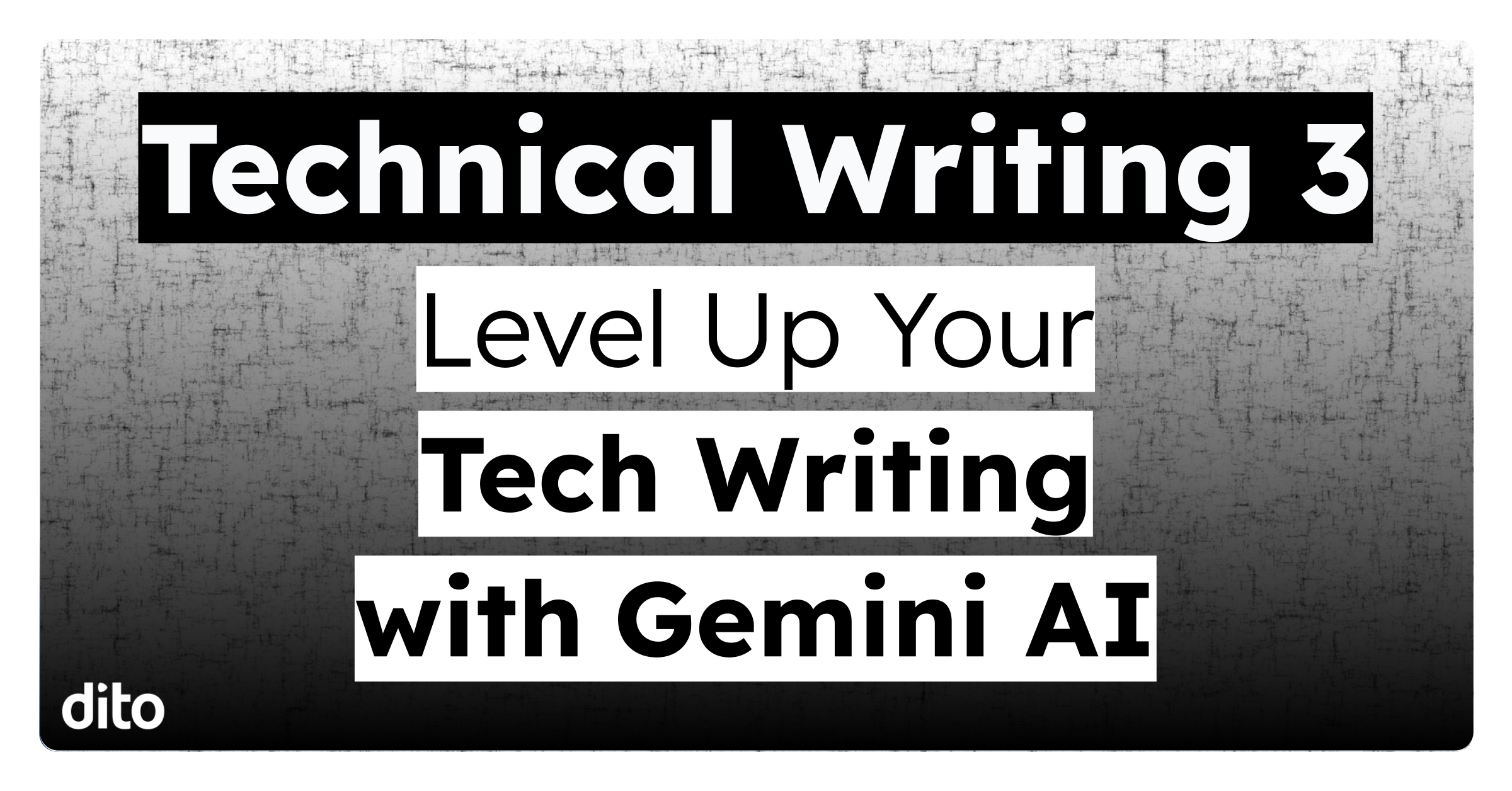 Webinar - Technical Writing 3 with KAM - Dito | Google Cloud ...